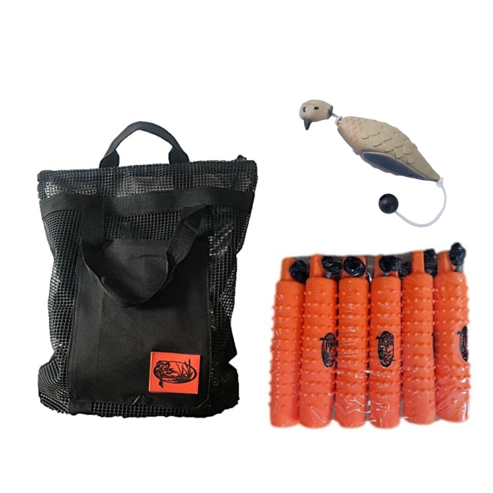Hunting Dog Training Kit - HuntEmUp Mourning Dove Dummy & Bumpers ...