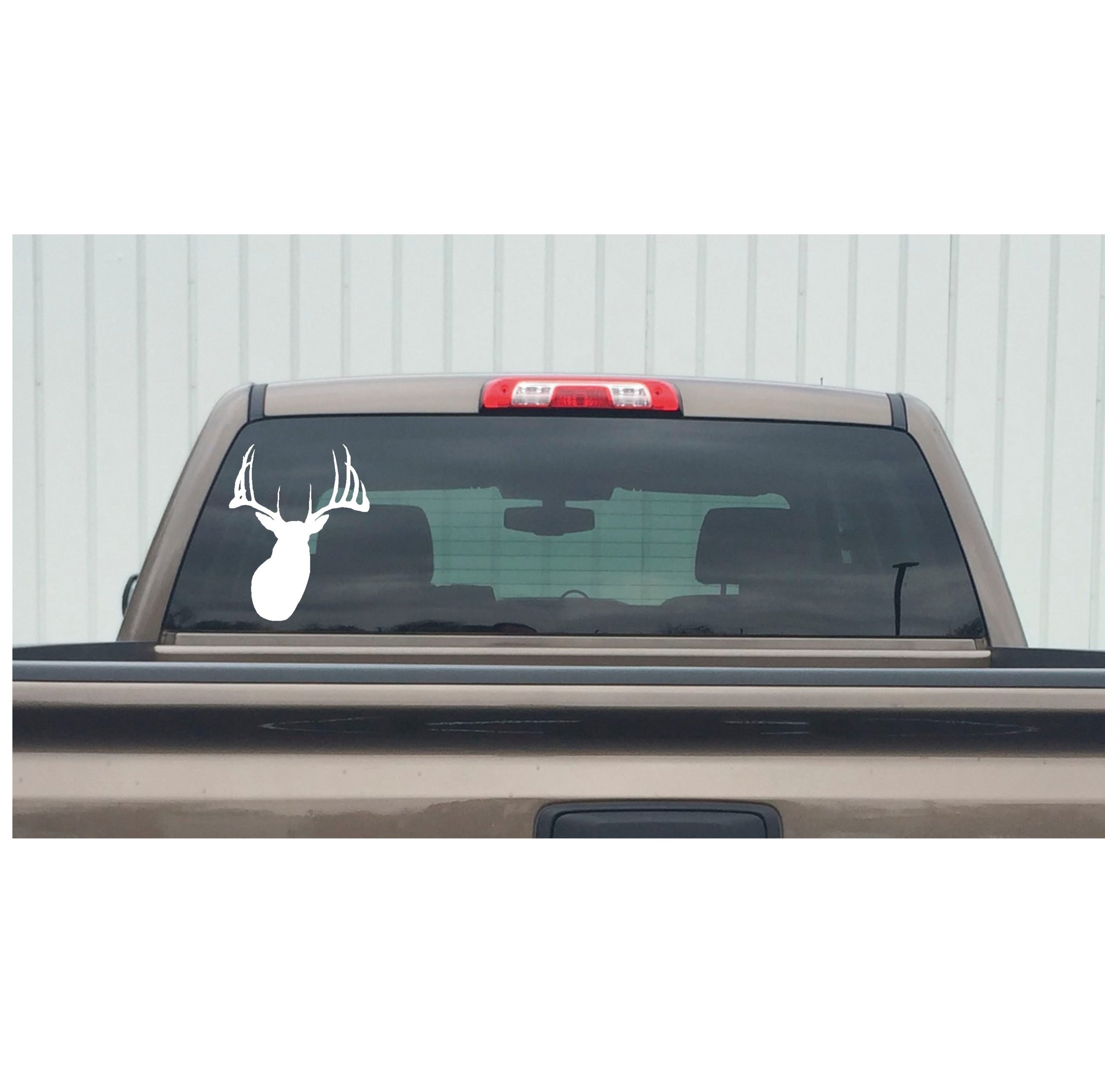 Whitetail Deer Head Decal – Huge Buck Hunting Vinyl Sticker - 1104 ...