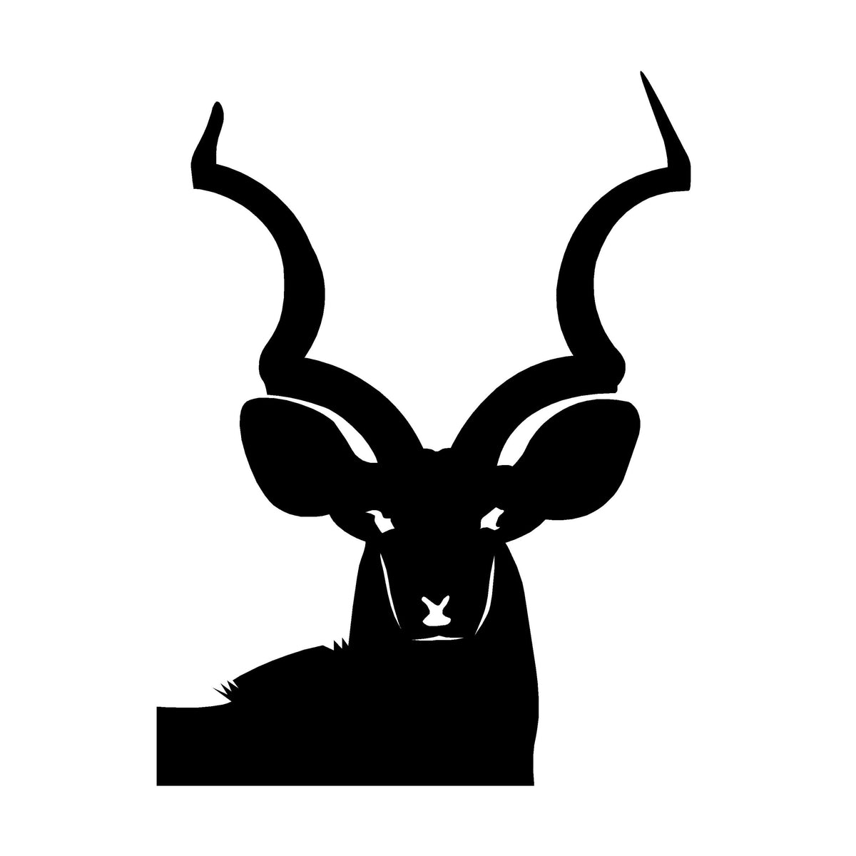 Kudu Decal – Kudu Buck Sticker for Safari Cars & More – 1241 ...