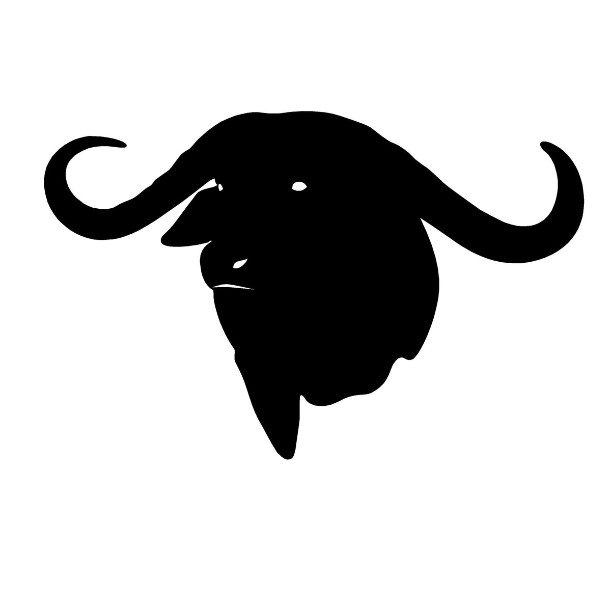 Cape Buffalo Decal – Cape Buffalo Head Sticker for Vehicles – 1249 ...
