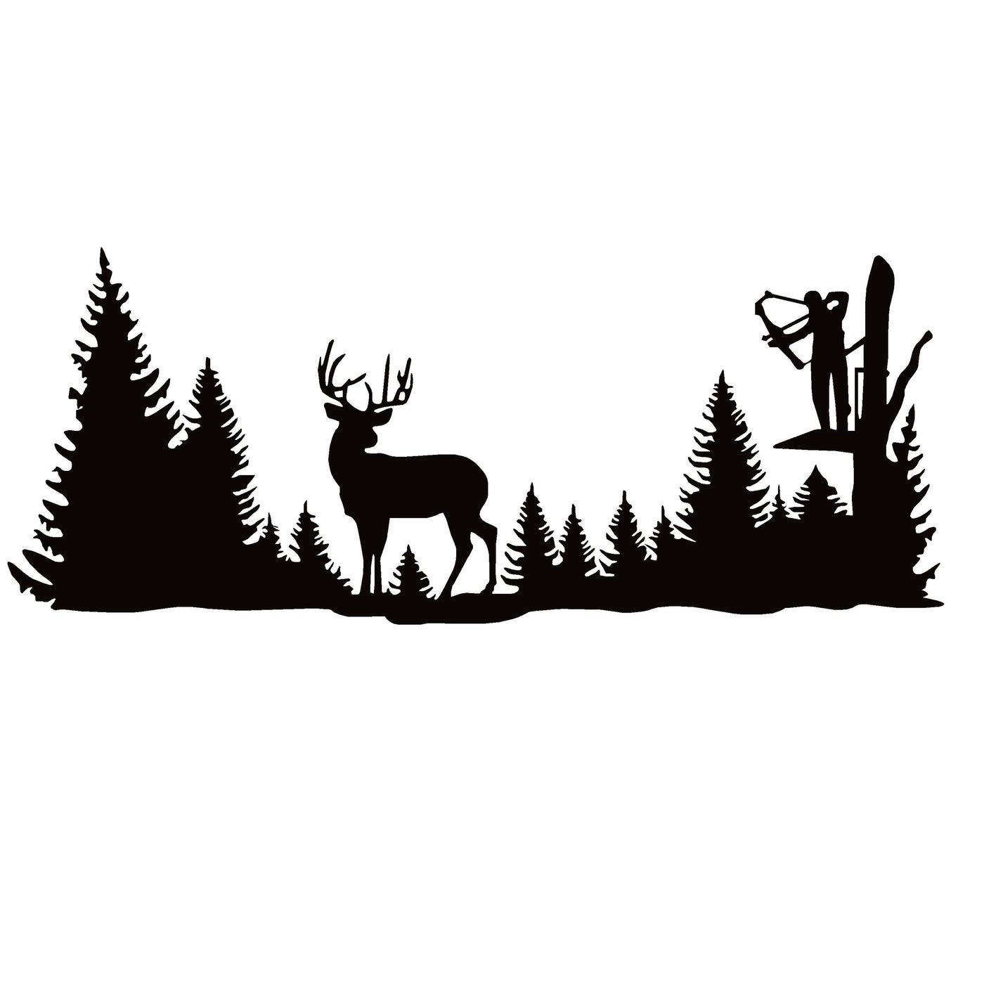 Archery Deer Stand Decal – Bowhunting Tree Stand Vinyl Sticker - 1277 ...