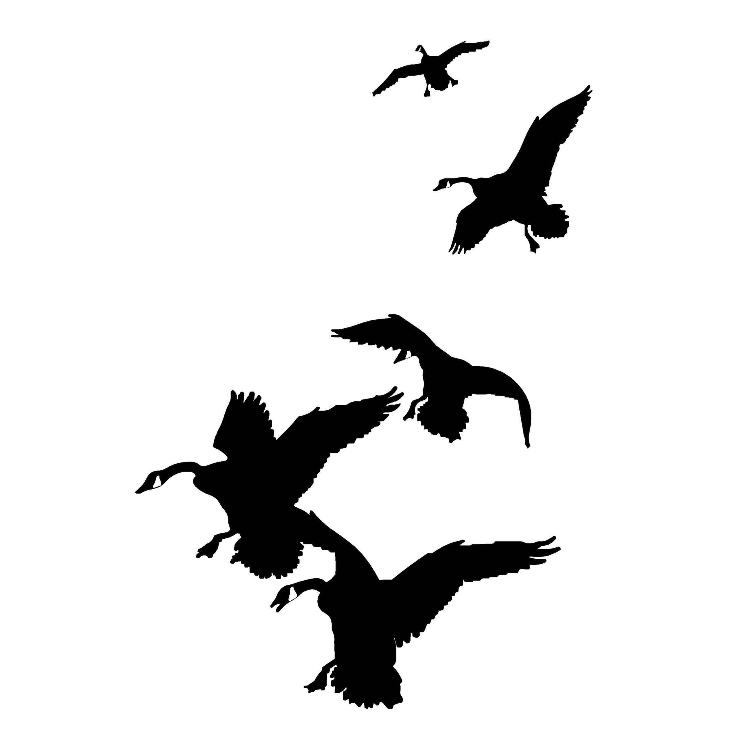 Goose Decals for Trucks - Geese Landing in the Spread i 2023 ...
