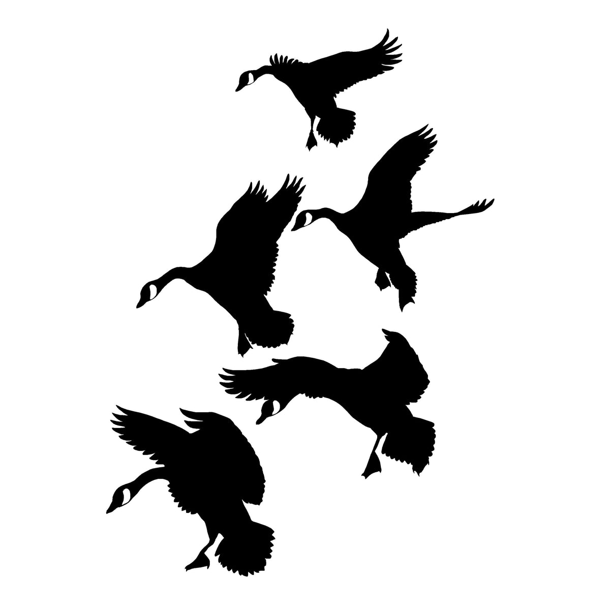 Goose Trailer Decal - 24" Goose Hunting Trailer Decal for 2024 T-24 ...