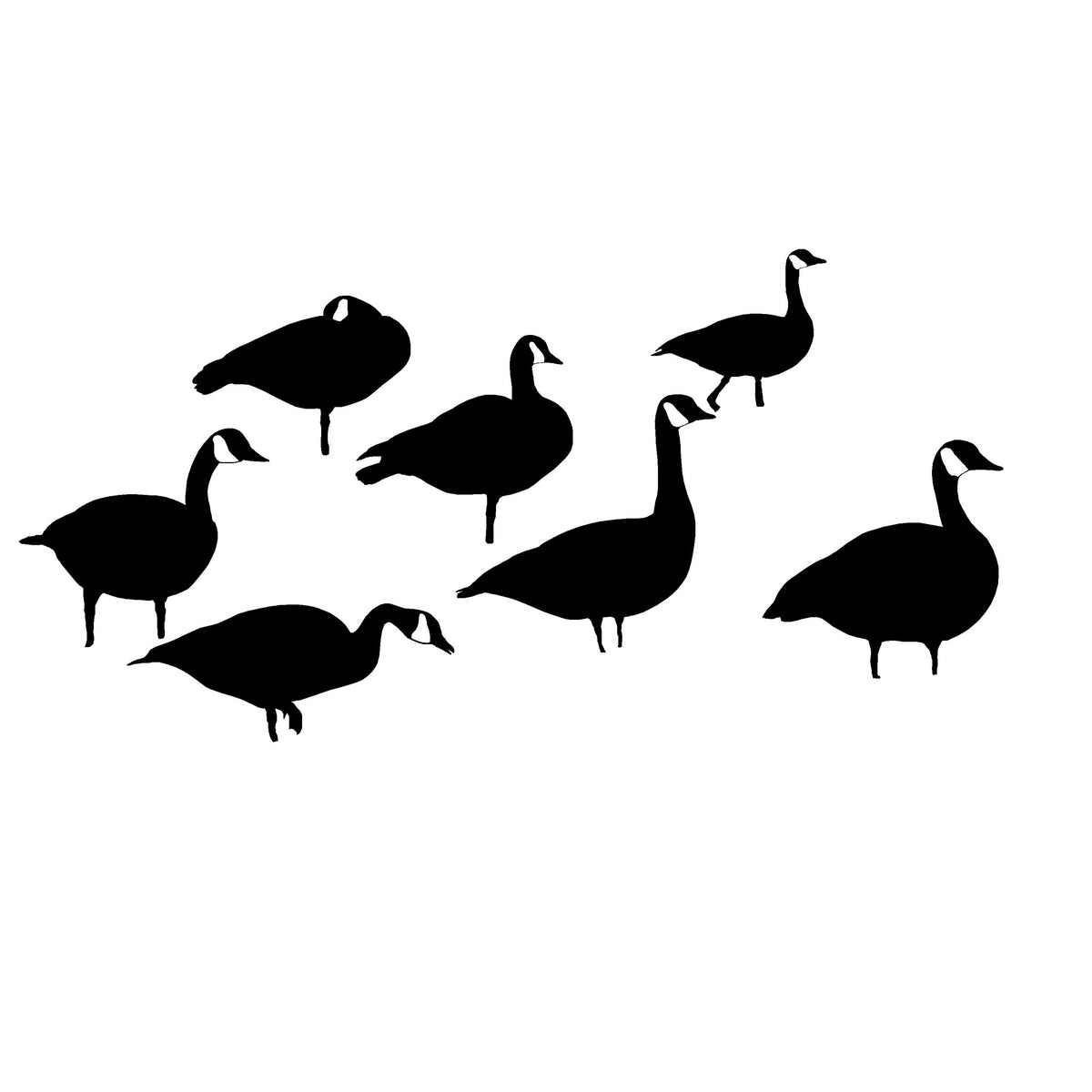 Standing Geese! Goose Hunting Decal - Standing Geese! Goose Hunting ...