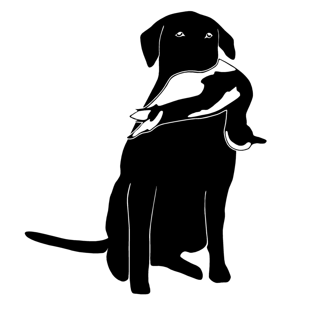 Labrador Retriever and Duck Hunting Decal - Labrador Retriever and Duck ...