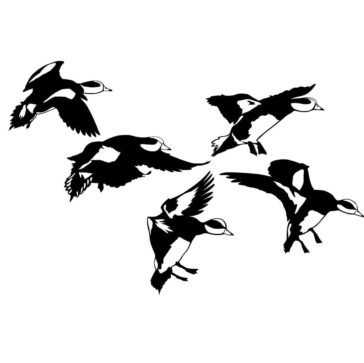 Wigeon Duck Hunting Decal - 5 Detailed Wigeon Stickers for Hunters ...