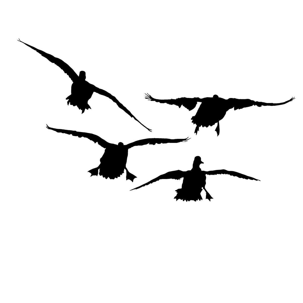 Mallard Duck Hunting Decal - Mallards Committed Duck Hunting Sticker ...