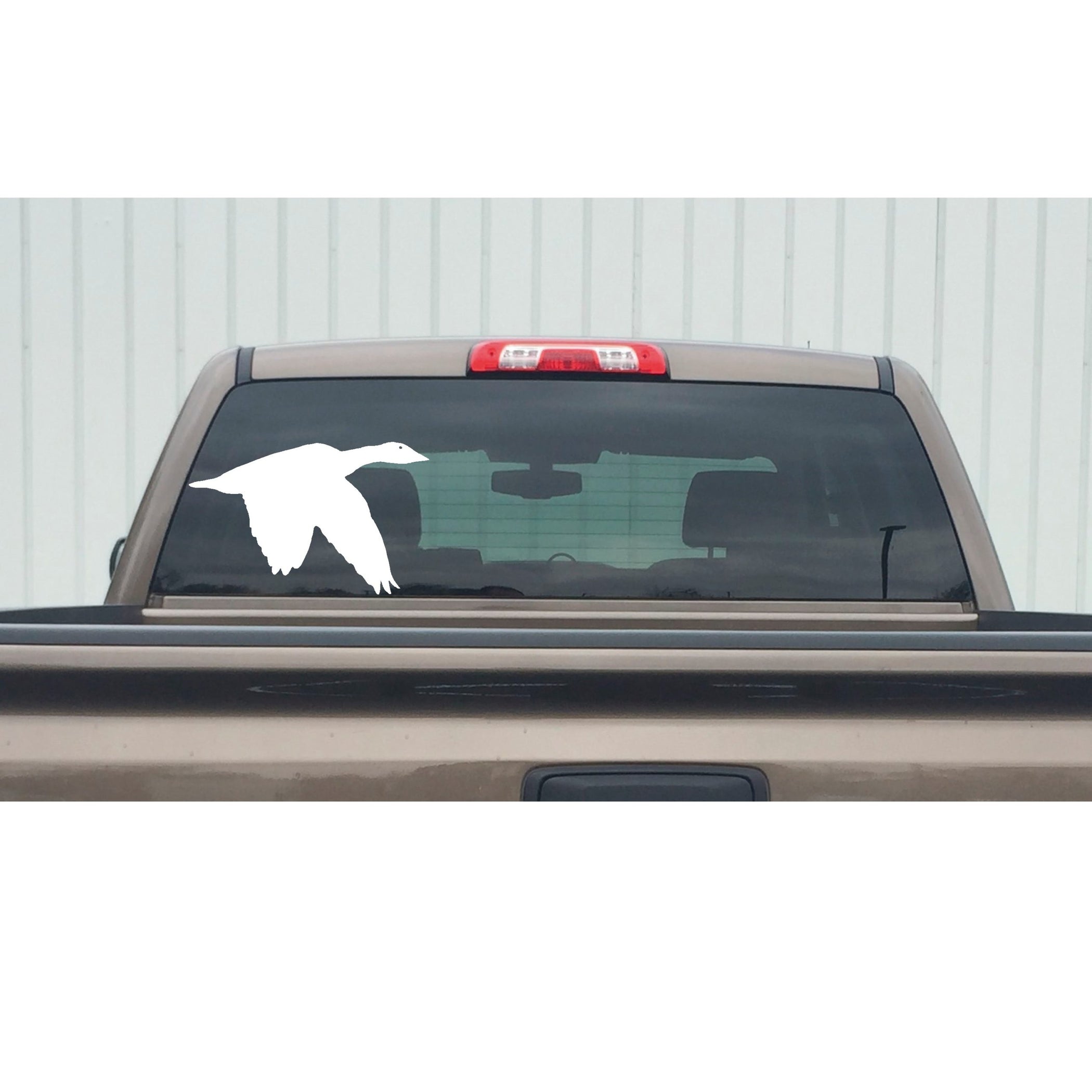 Snow Goose Decal - Snow Goose Taking Flight Decal & Hunting Sticker ...