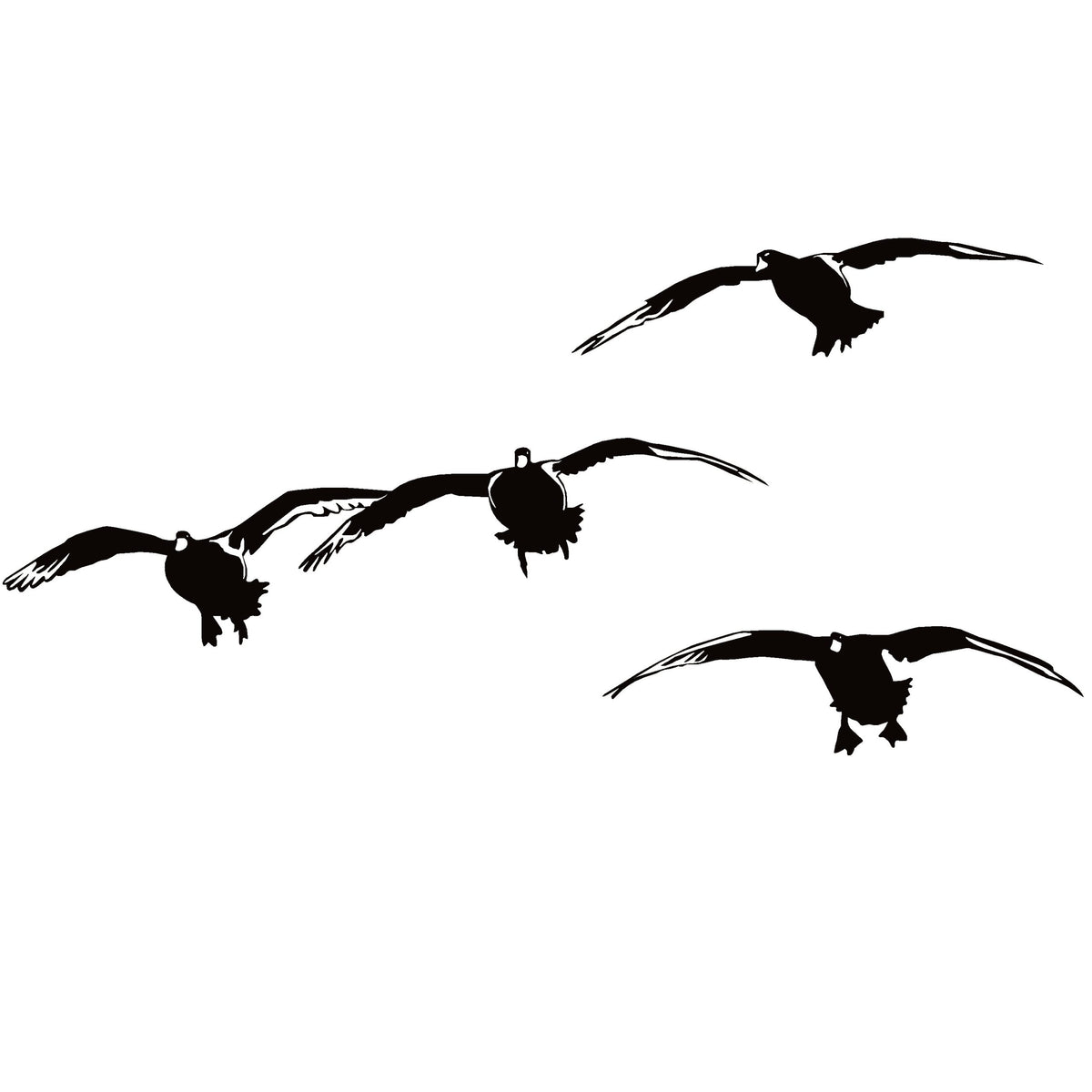 Flock of Geese Window Decal - Stylish Window Sticker - 6012 — Waterfowl ...