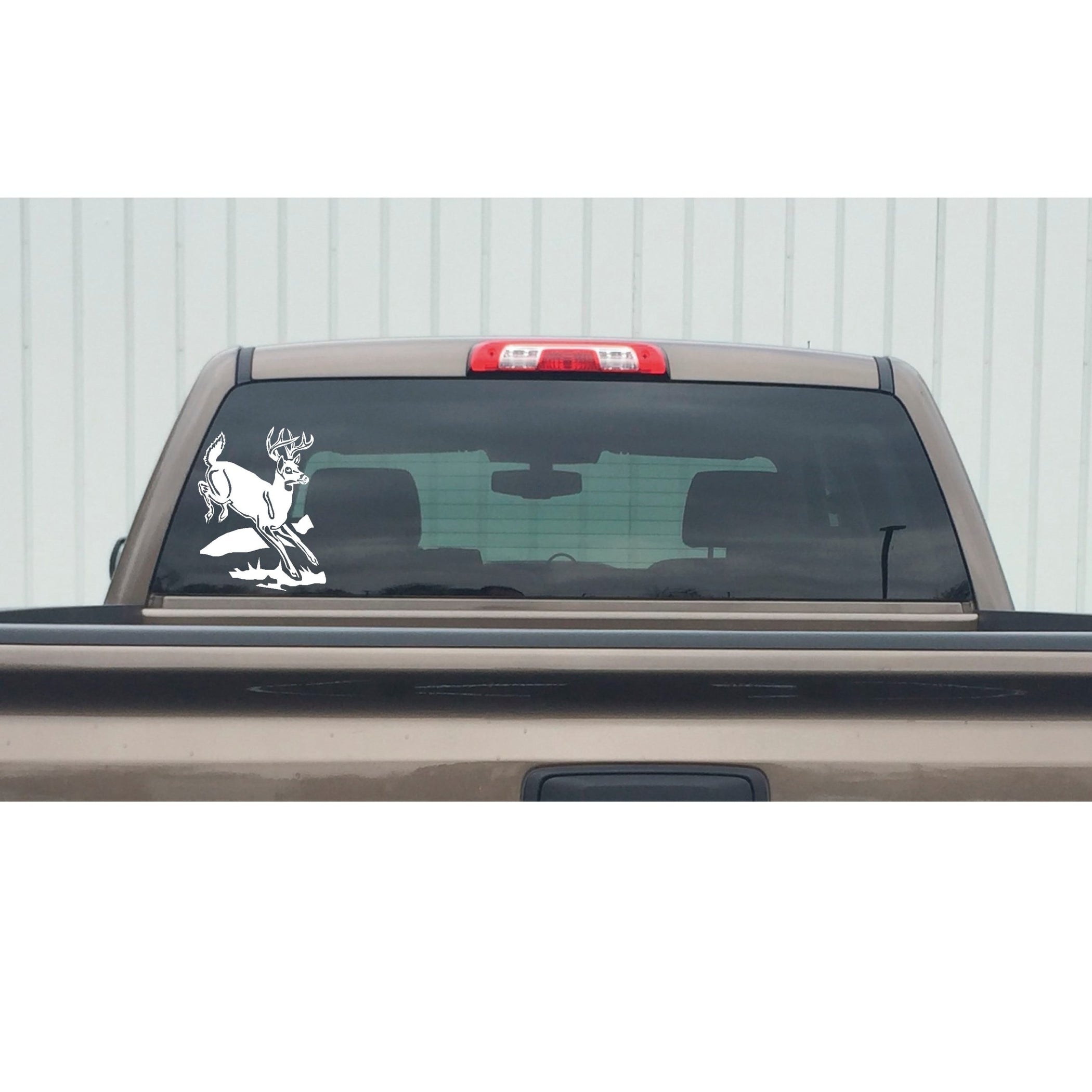 Whitetail Deer Decal – Jumping Deer Hunting Vinyl Sticker - 7031 ...