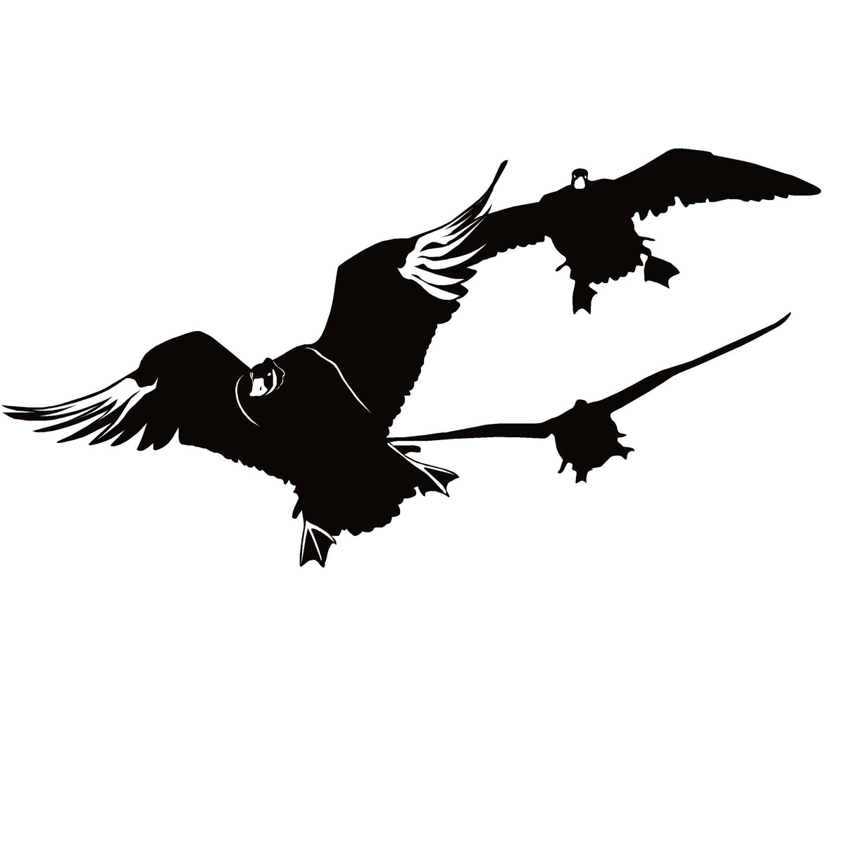 Geese Hunting Decal - Geese Comin' In Goose Hunting Sticker - 7072 ...