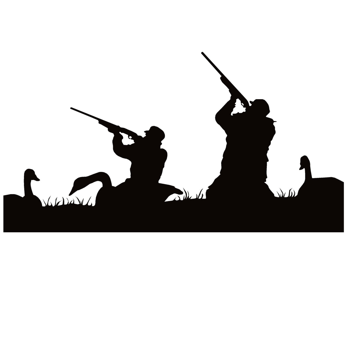 Hunter in Field Guns Up Sticker - Decal for Outdoor Enthusiasts - 7073 ...