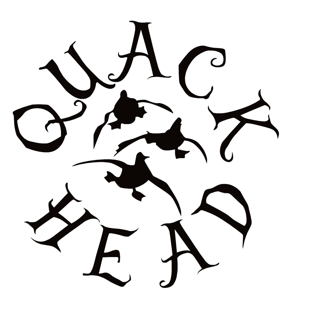 Quack Head III Duck Hunting Sticker - Quack Head III Decal for Hunters ...