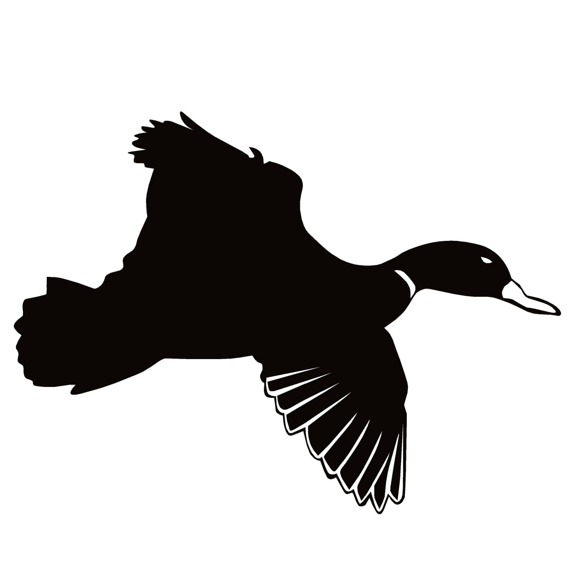 Duck hunting decal - Duck Flyin' By Duck Hunting Sticker - 7093 ...