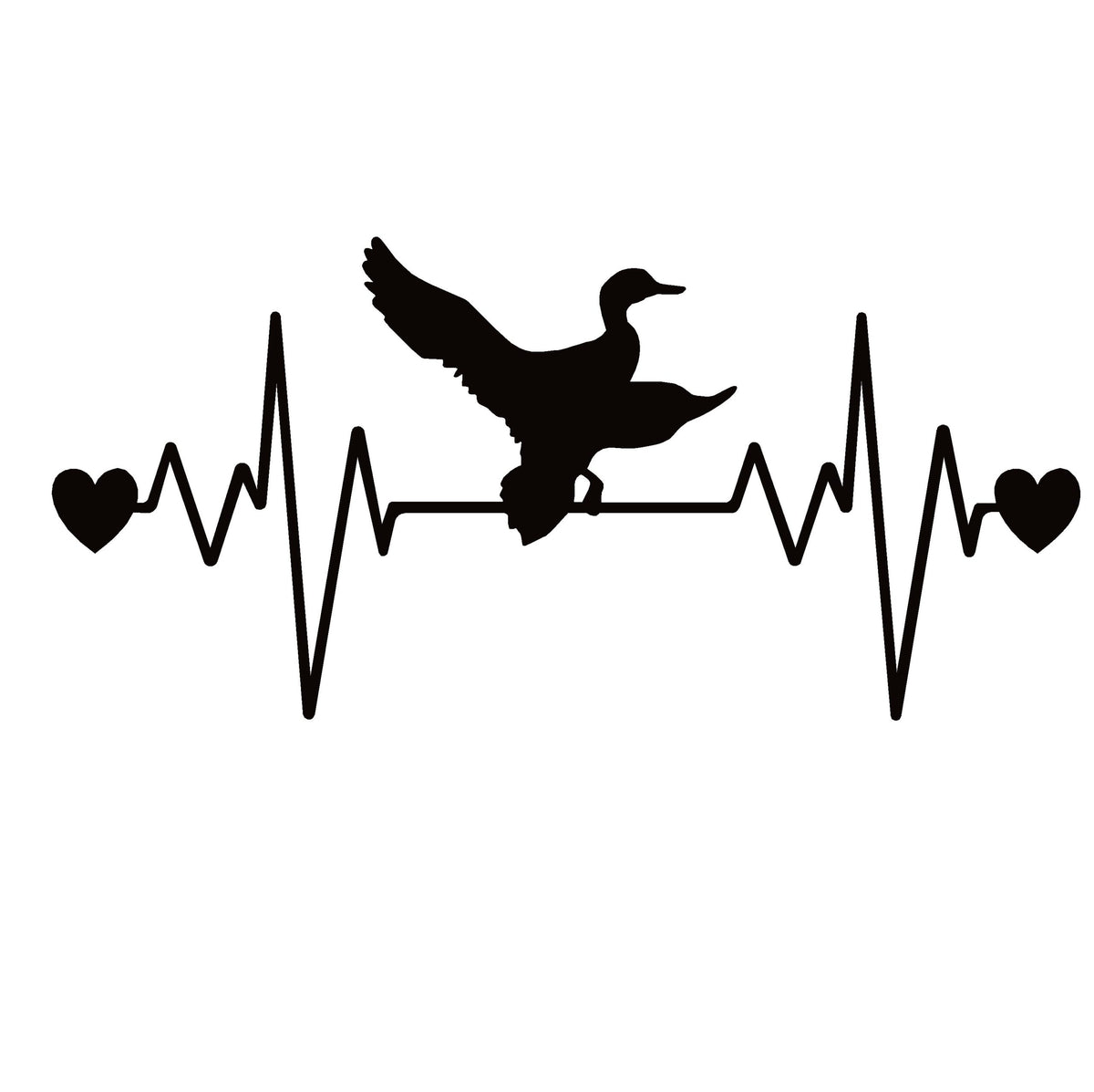 Duck Hunter Lifeline Decal - Premium Duck Hunter Lifeline Sticker 7218 ...