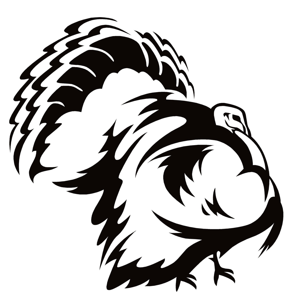 Turkey TOM Hunting Decal - Waterfowl Hunting Sticker - 7243 — Waterfowl ...