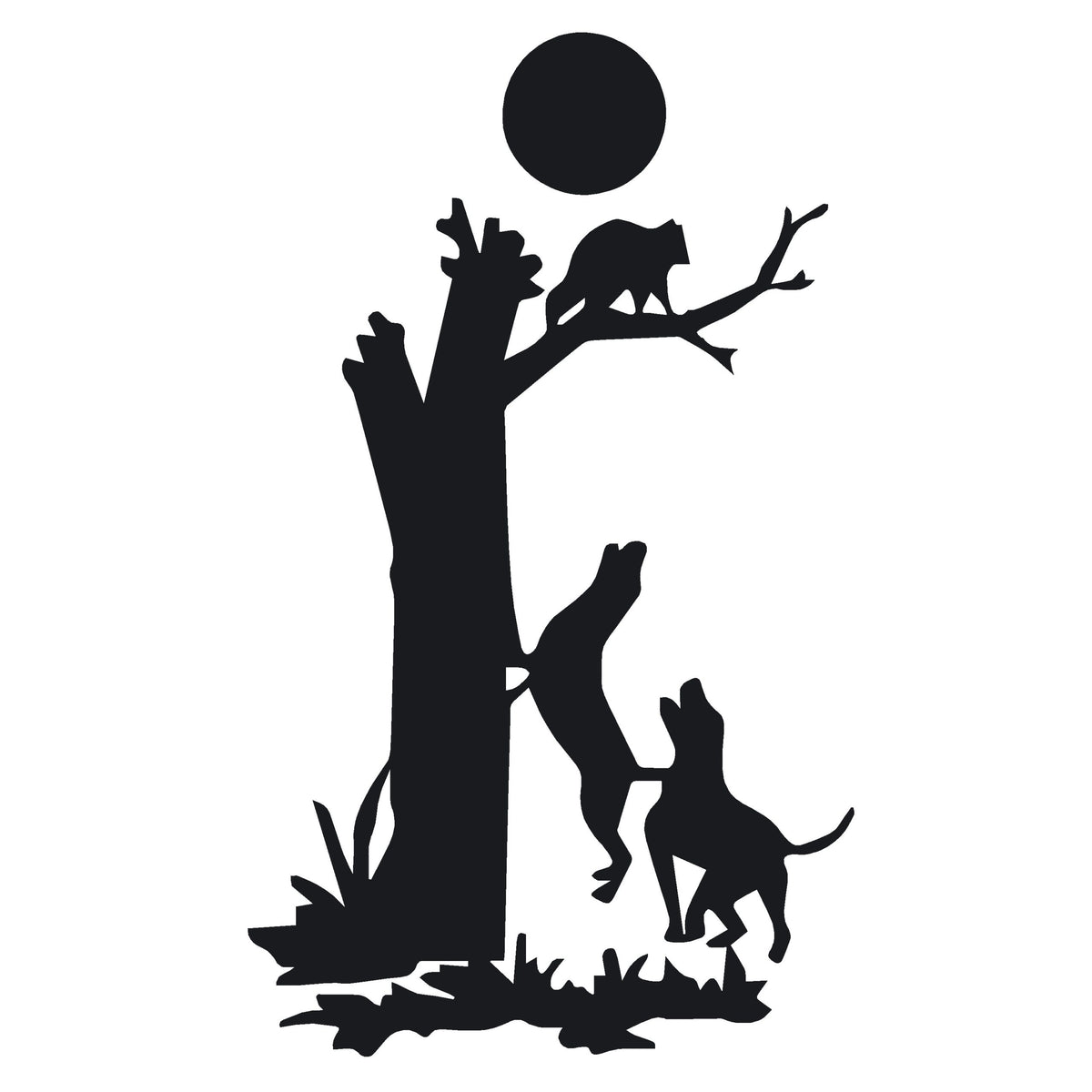 Coon Hunting Sticker – Coon Dog Raccoon Hunt II Vinyl Decal - 7468 ...