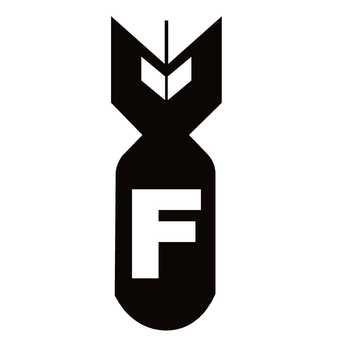 F BOMB Window Decal - F BOMB Window Sticker - 7534 - Waterfowl Decals