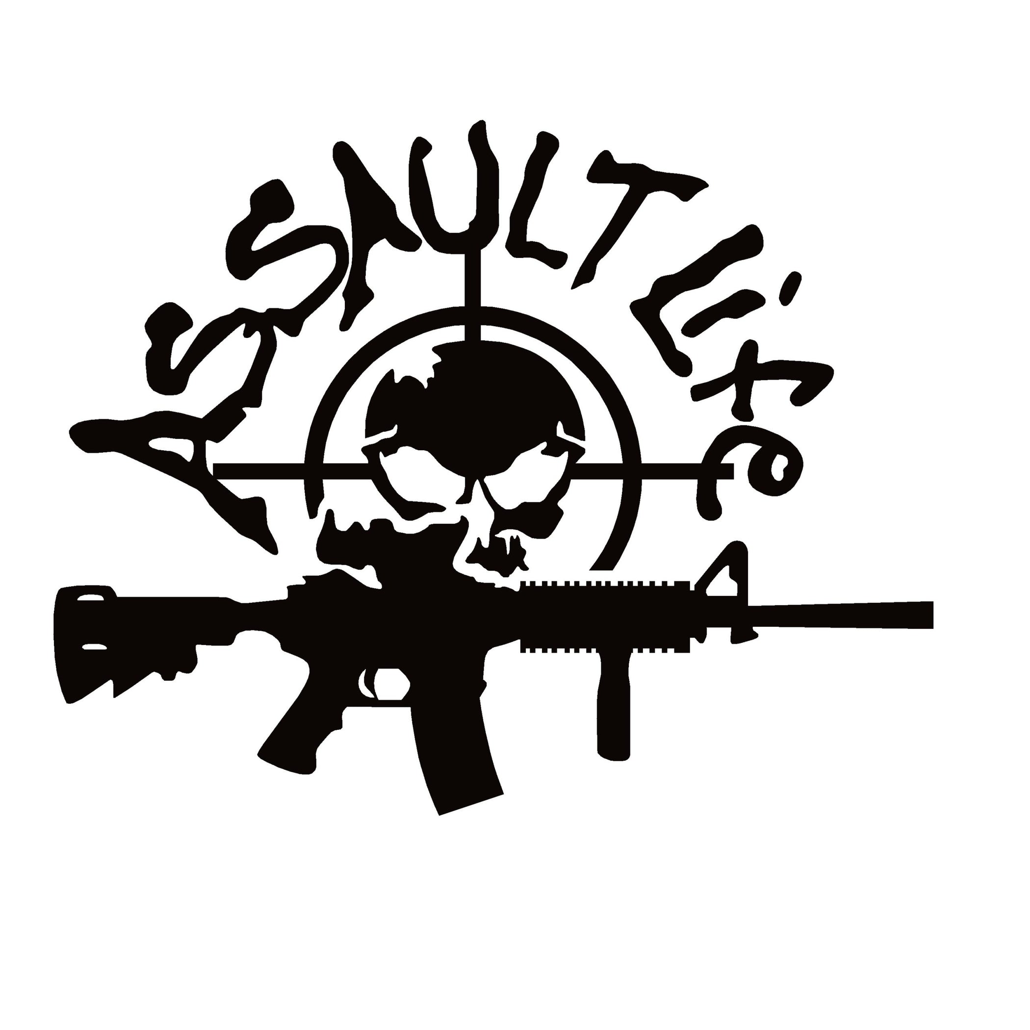 Rifle Sticker - Assault Life Rifle Decal – AR-15 Sticker – 7643 ...