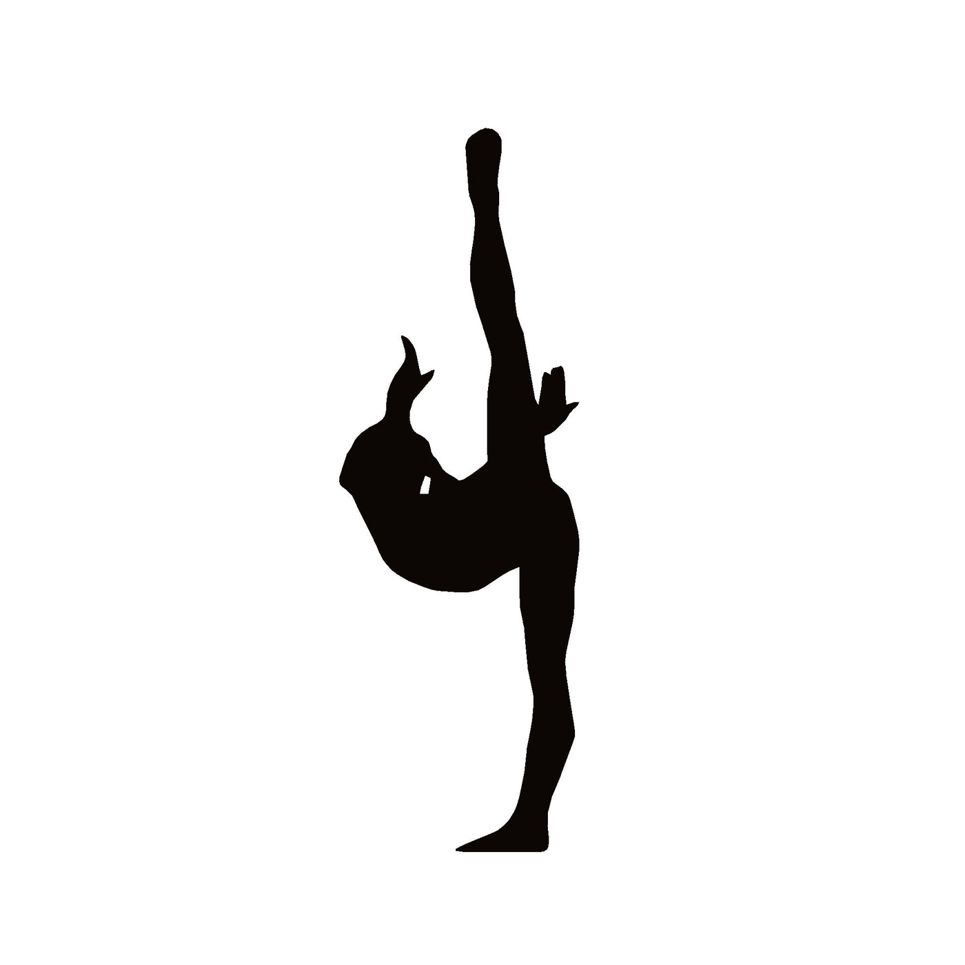 Female Dancer Vinyl Decals – Ballerina Silhouette Window Sticker - 798 ...