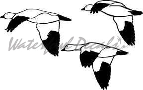 Snow Geese Snow Goose - Snow Goose Decal - 6055 - Waterfowl Decals