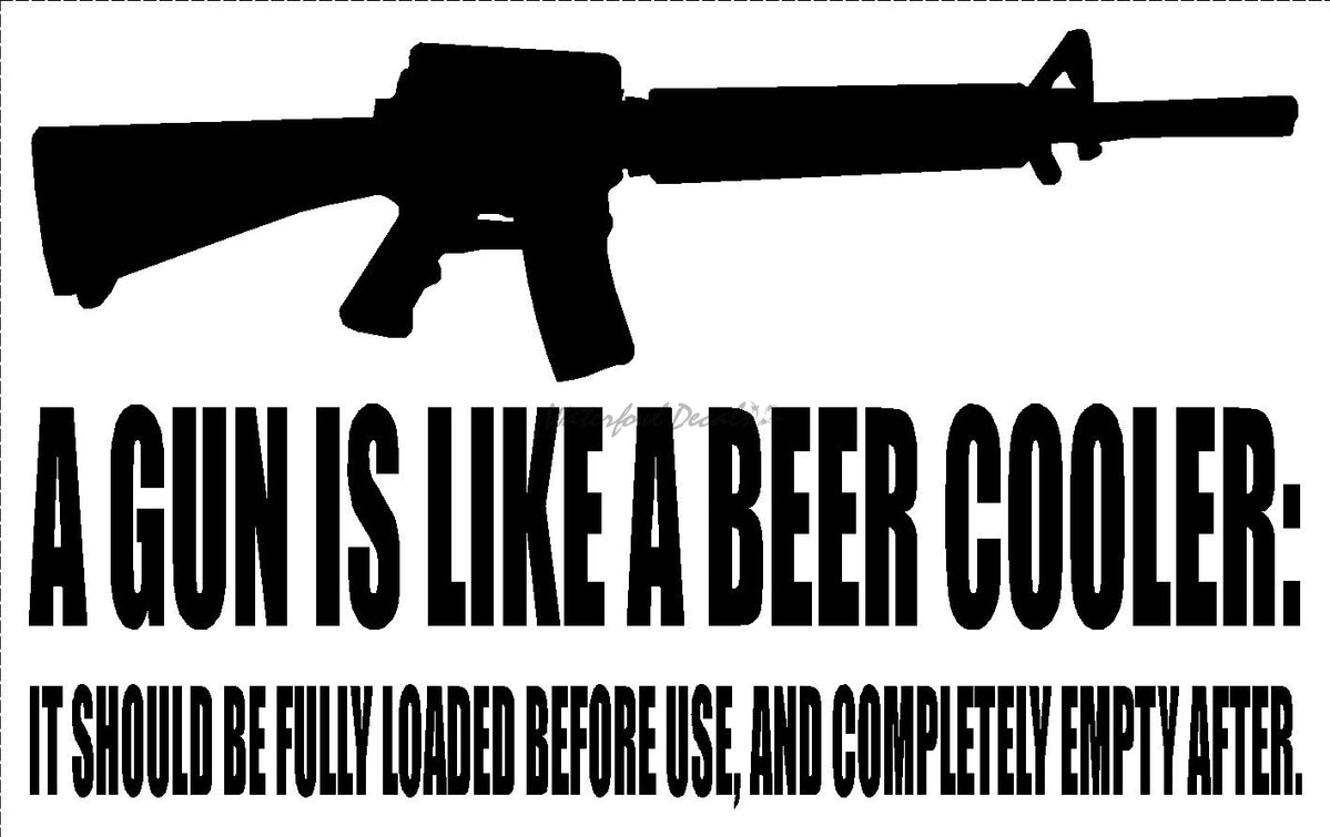 Gun Beer Cooler - A Gun is Like a Beer Cooler 2nd003 for Your Picnics ...