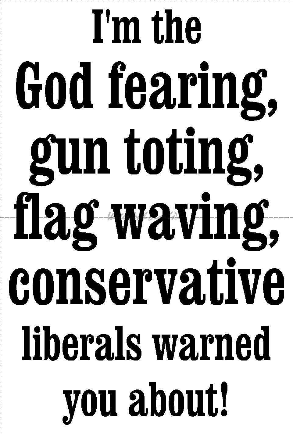 God fearing gun toting flag waving T-shirt - Proudly American Apparel ...