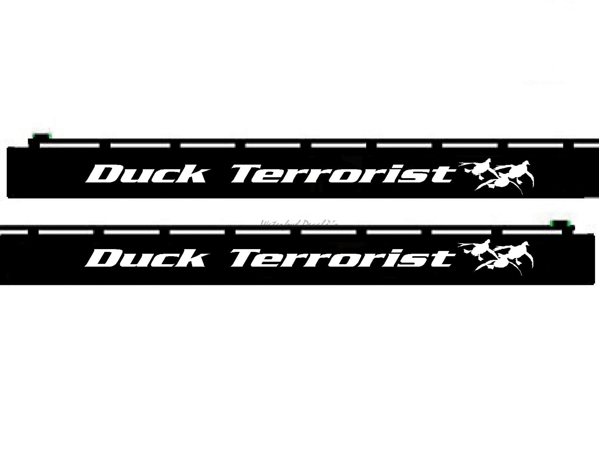 Barrel Sticker | Duck Terrorist Shotgun Barrel Vinyl Decal Two Pack ...